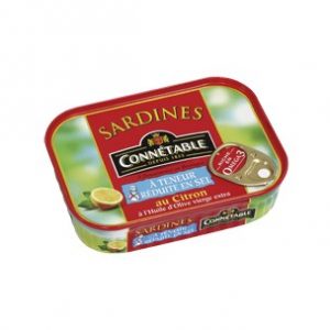 Connétable Sardines A L'ancienne in Extra Virgin Olive Oil Bio 135g ...