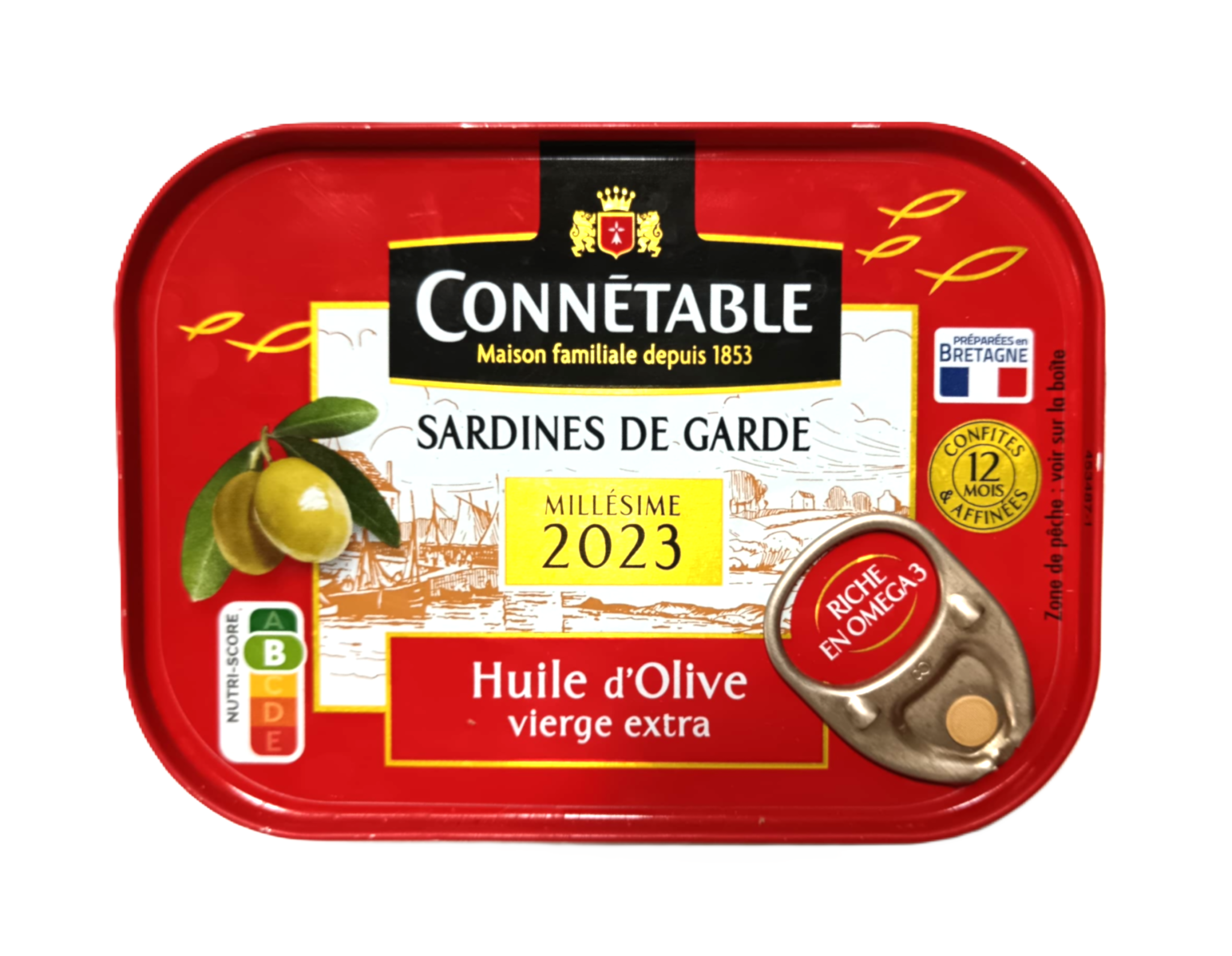Connétable Sardines In Olive Oil de Garde - Gourmandines